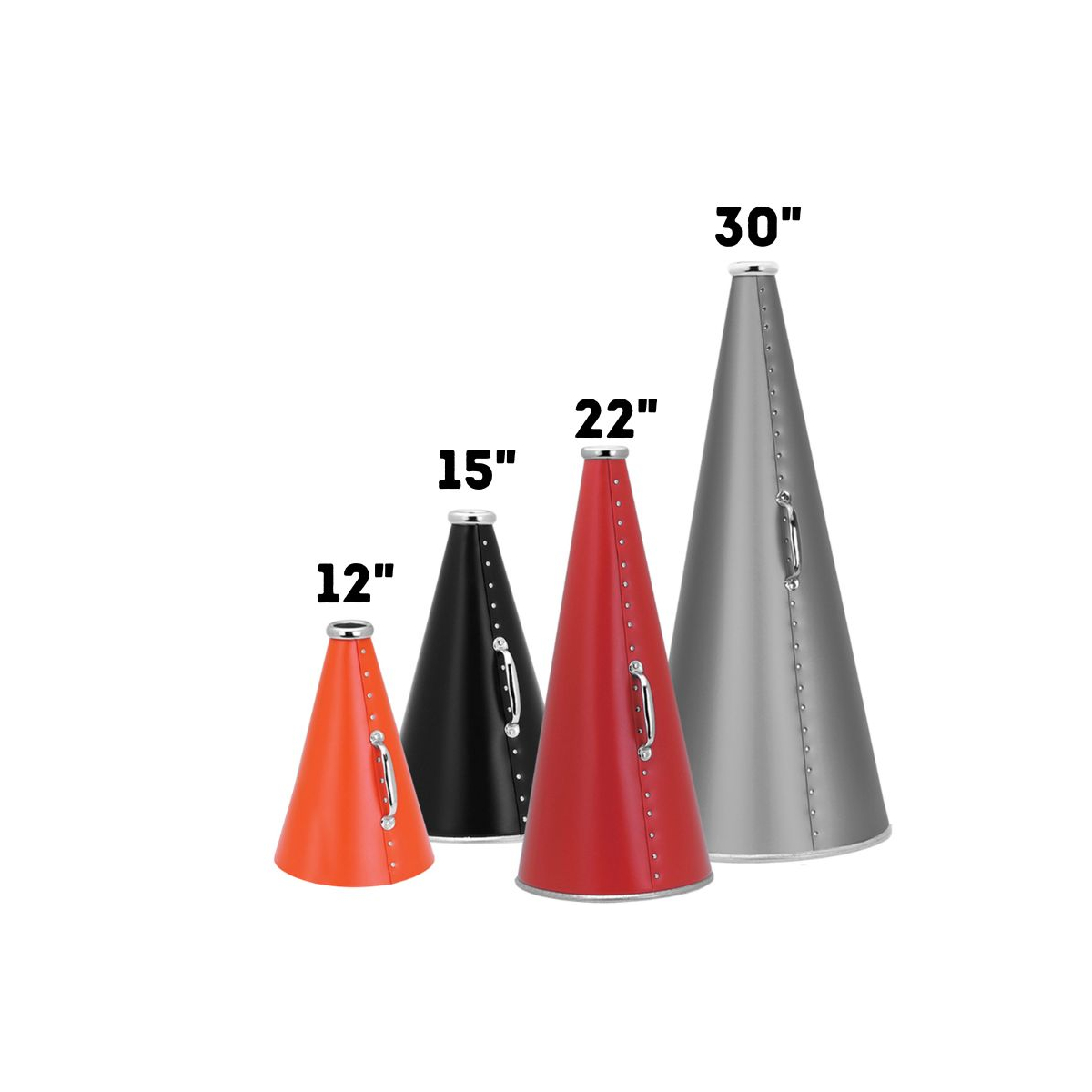15" Riveted Plastic Megaphone