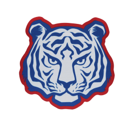 CC Fusion Sublimated Tiger 4.5" Patch (SBPMAS014)
